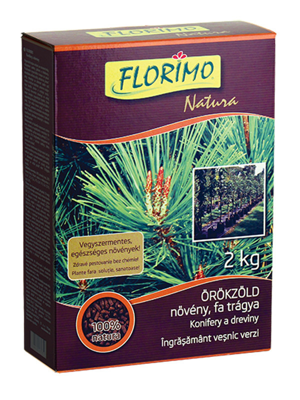Florimo örökzöld növény, fa trágya granulátum - hangakertesz